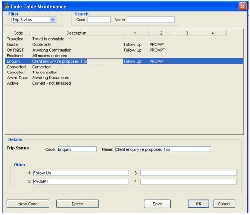 Trip Status Follow Up Prompts – Tres Technologies