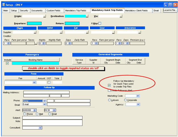 Trip Status Follow Up Prompts – Tres Technologies