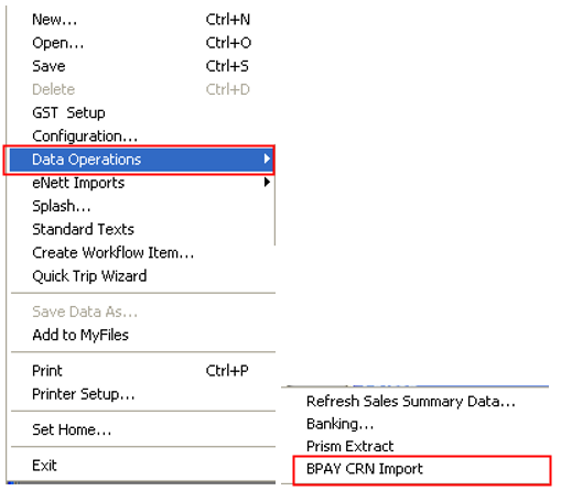 BPAY CRN Import Process – Tres Technologies