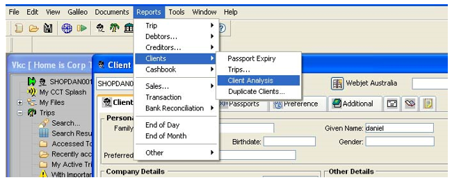 Client Reports – Tres Technologies