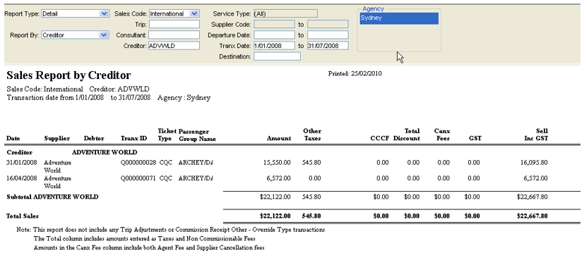 Sales Reports – Tres Technologies