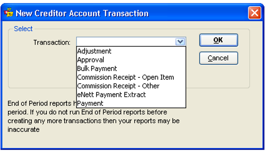 Creditor Accounting – Tres Technologies