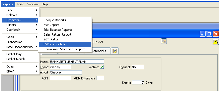 Importing the BSP Return into CCTE – Tres Technologies