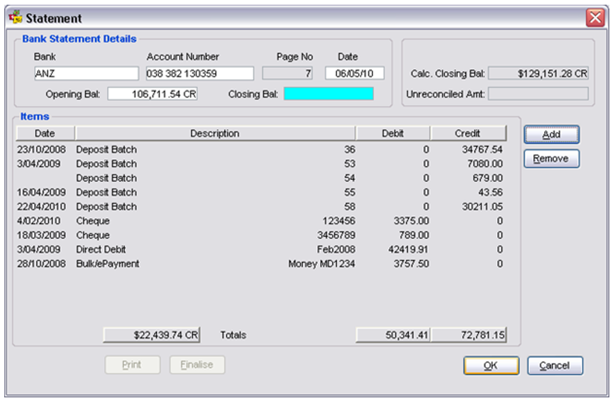 Bank Statements – Tres Technologies
