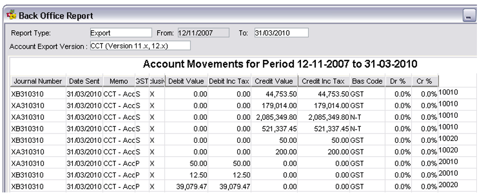 Cashbook Reports – Tres Technologies