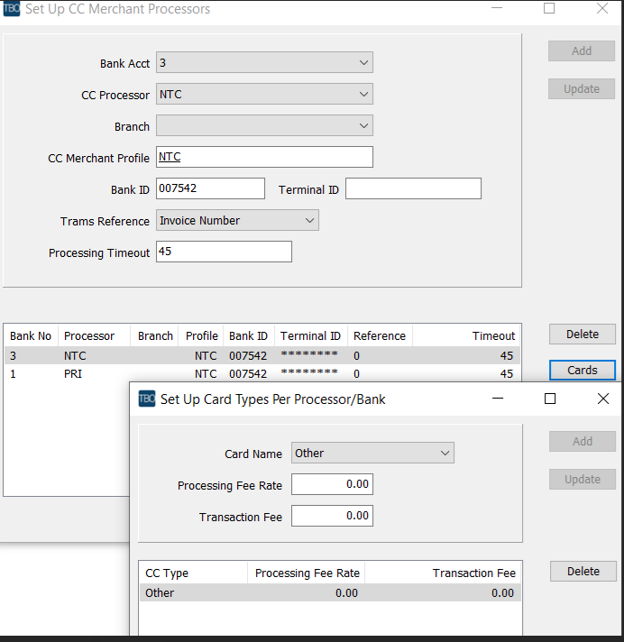 CCMerch workaround for known issue - AMEX credit card numbers starting ...
