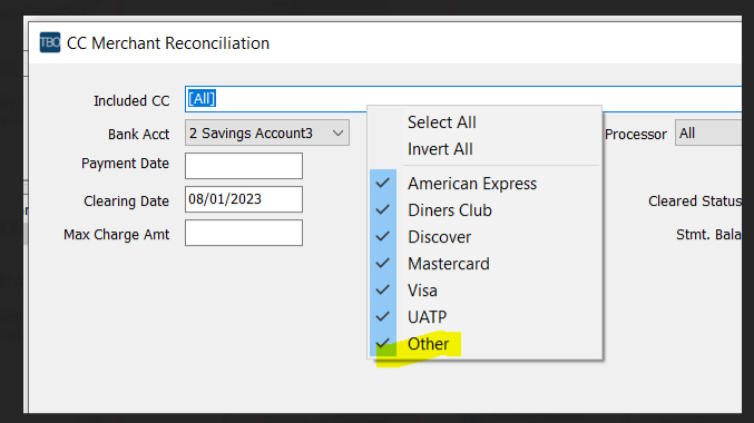 CCMerch workaround for known issue - AMEX credit card numbers starting ...