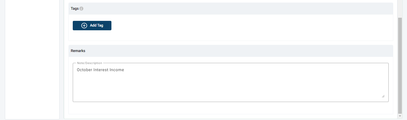 Payments Received from Profile Type of Other in Tres – Tres Technologies