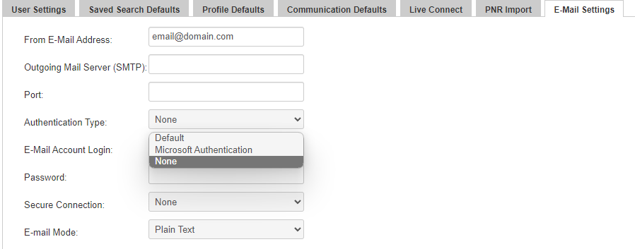 Configuring Microsoft E-Mail in ClientBase Online – Tres Technologies