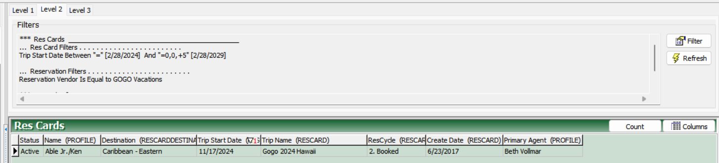 How to find GoGo reservations in ClientBase Windows and ClientBase ...