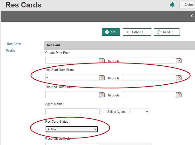 How to find GoGo reservations in ClientBase Windows and ClientBase Online – Tres Technologies