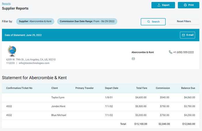 Tres Supplier Payment Rules and Supplier Statement – Tres Technologies
