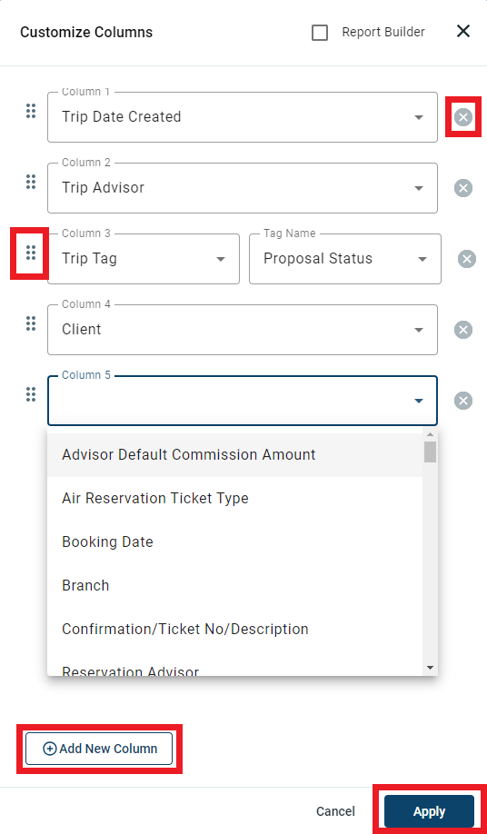 Add a New View in Tres – Tres Technologies