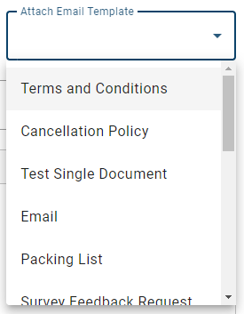 Tres - Send an Email Template from a Trip – Tres Technologies
