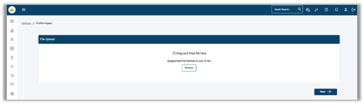 Tres - Profile Import – Tres Technologies