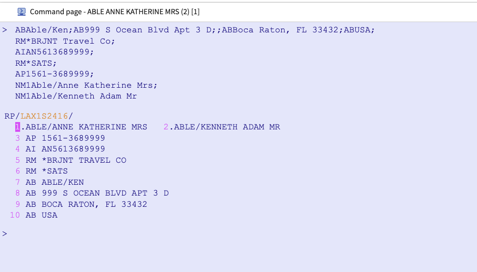 Tres Amadeus Merge to PNR – Tres Technologies