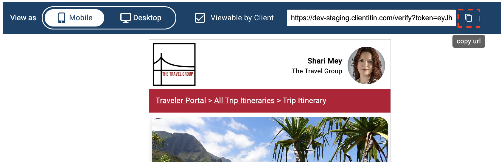 Sending a Trip Itinerary to your Client in Tres – Tres Technologies