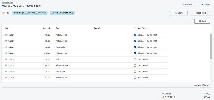 Agency Credit Card Reconciliation in Tres – Tres Technologies