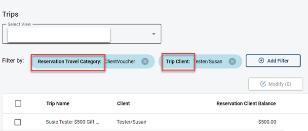Client Vouchers in Tres – Tres Technologies