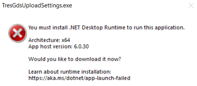 Install and Configure the Tres GDS Upload Utility – Tres Technologies