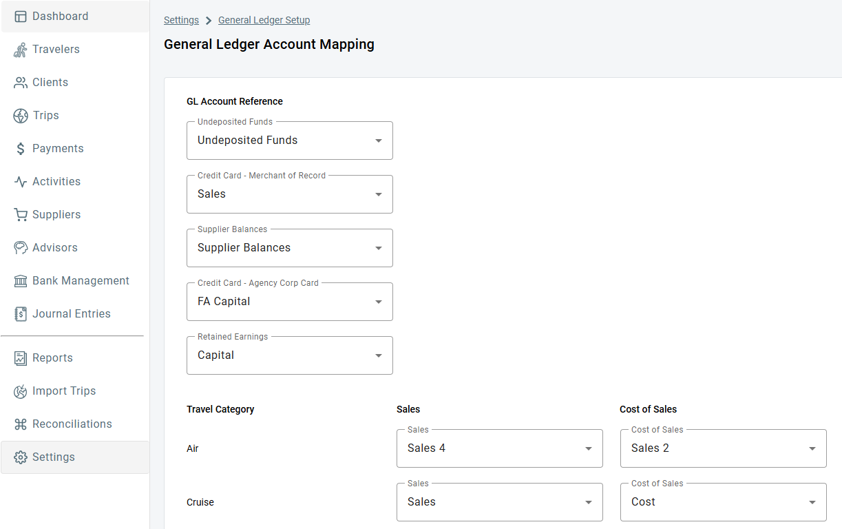 Setting up Tres General Ledger – Tres Technologies