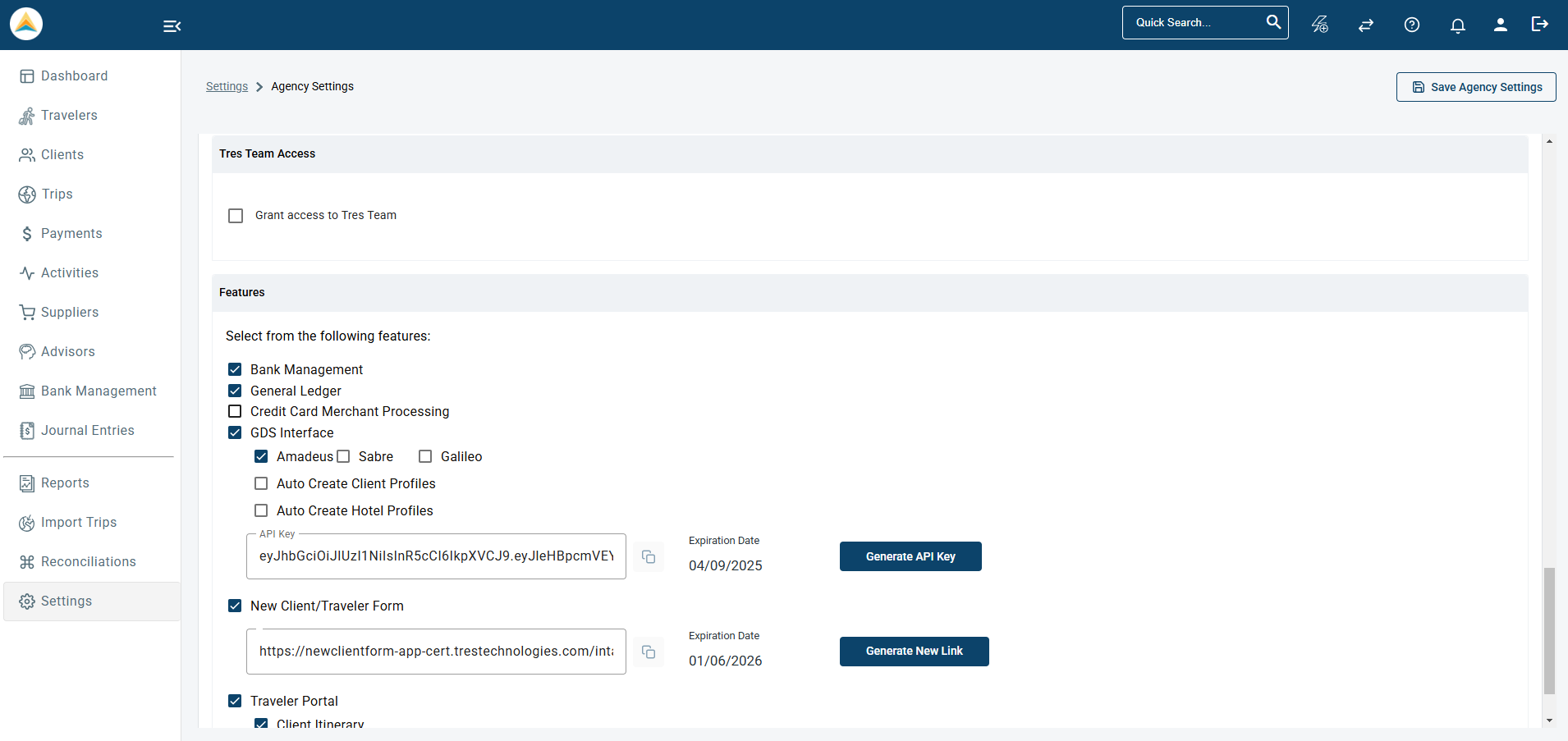 Setting up Tres General Ledger – Tres Technologies