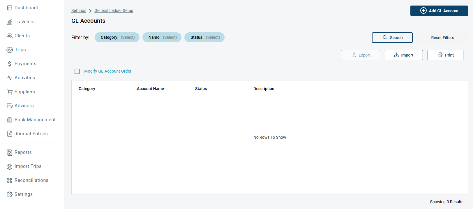 Setting up Tres General Ledger – Tres Technologies