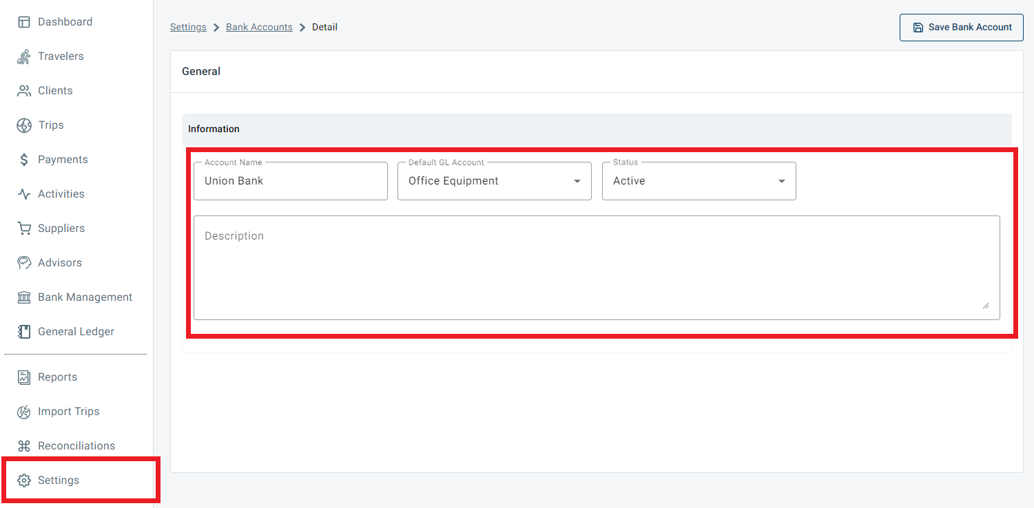 Tres - Bank Accounts – Tres Technologies