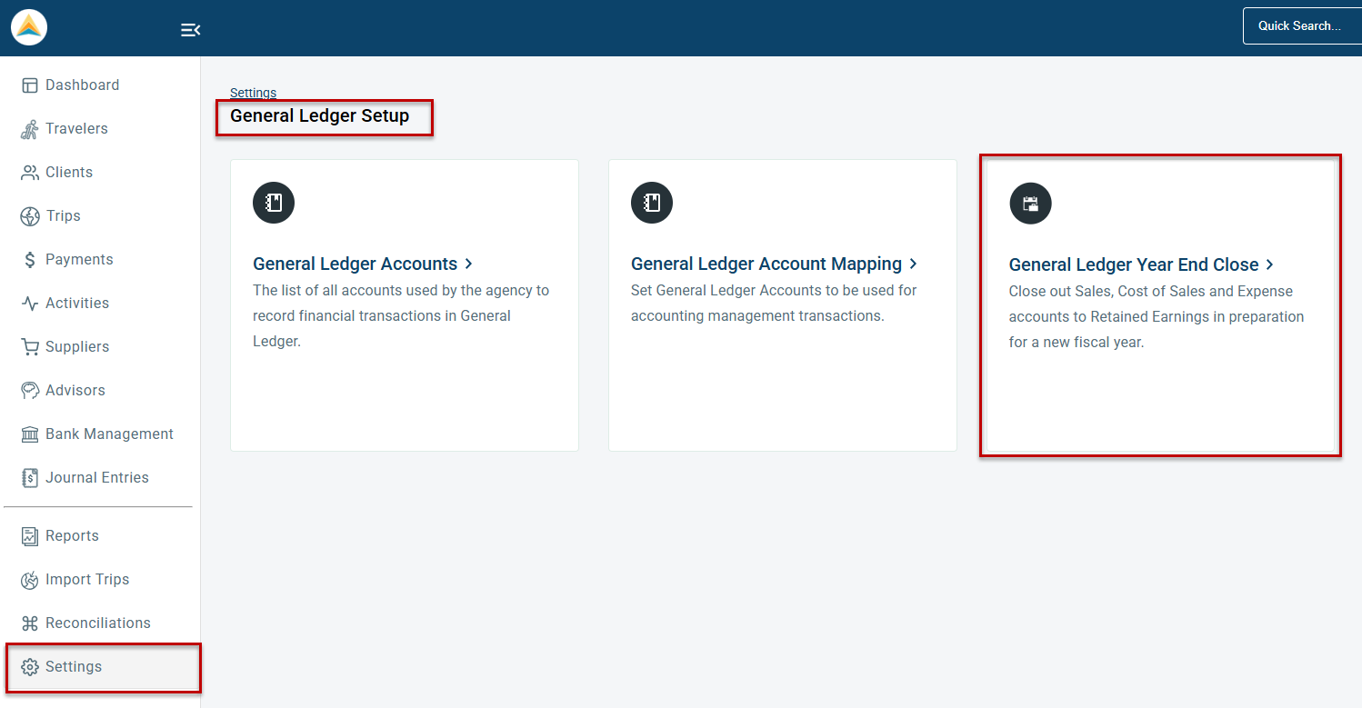 Tres - General Ledger Year End Close – Tres Technologies
