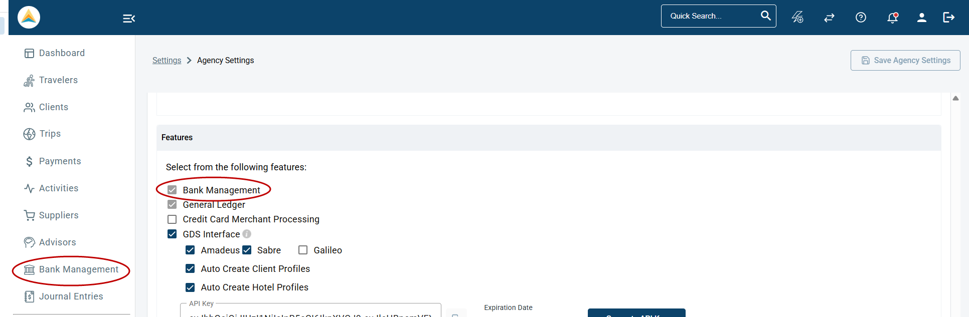 Setting up Tres Bank Management – Tres Technologies