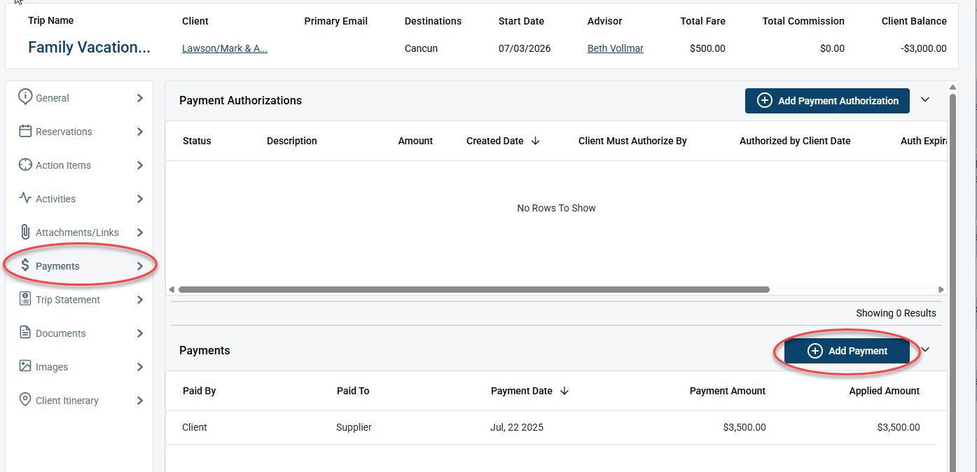 Client has Paid Supplier. Supplier has a penalty and has not yet paid Commission – Tres Technologies