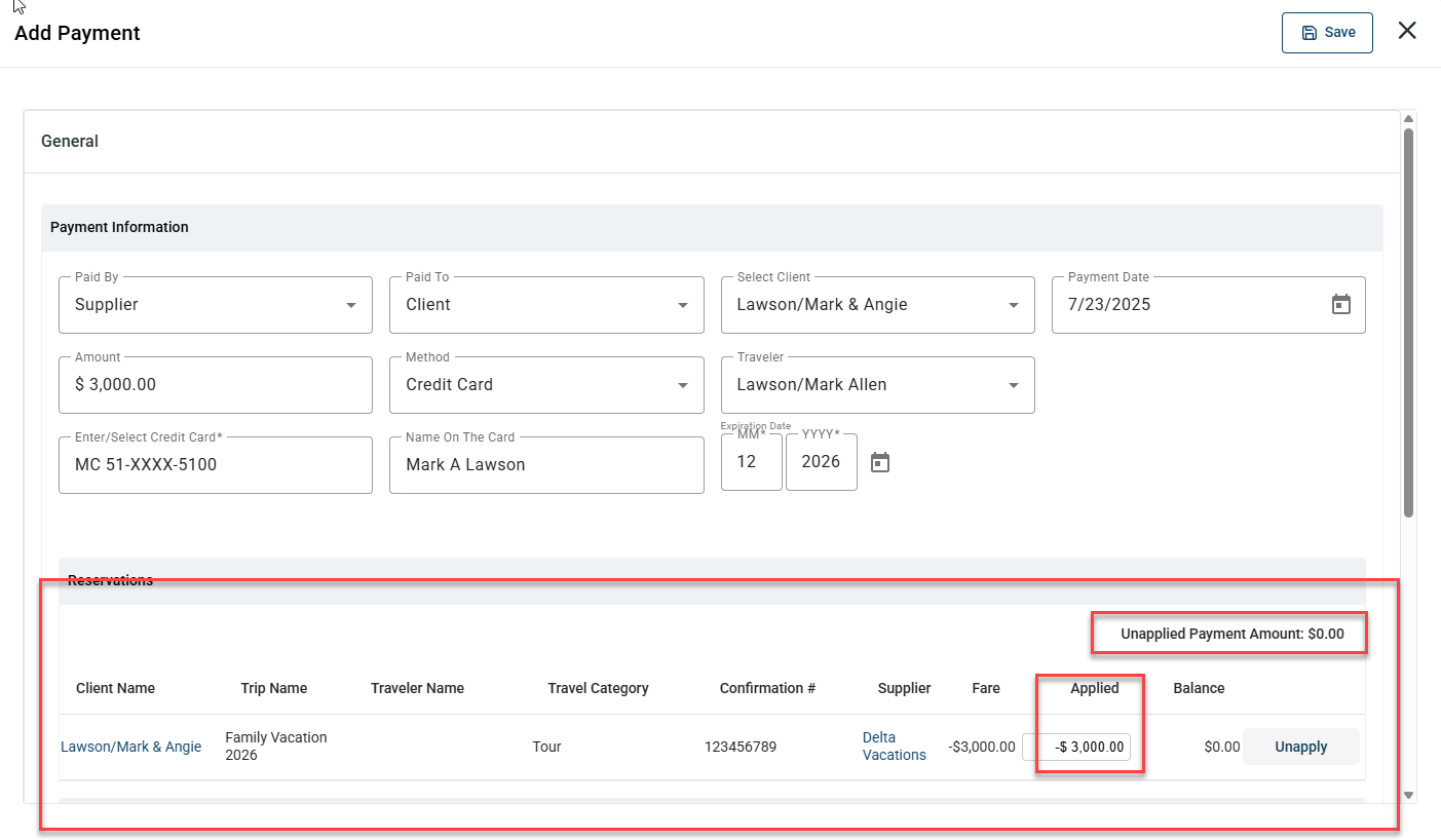 Client has Paid Supplier. Supplier has a penalty and has not yet paid ...