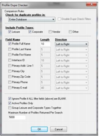 Profile Dupe Checker in ClientBase Windows – Tres Technologies