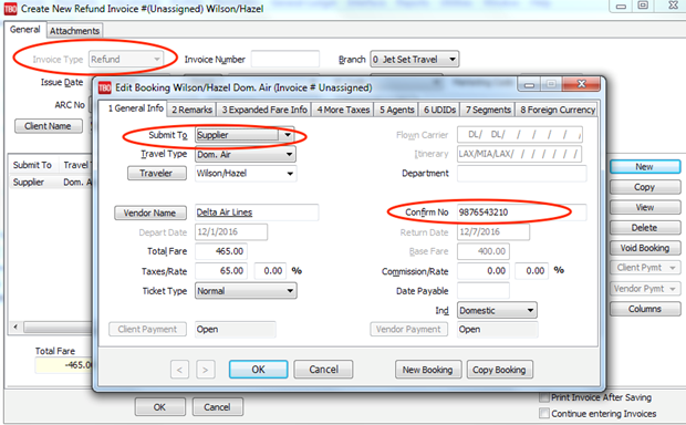 ARC/BSP Transactions on Agency Credit Card – Tres Technologies