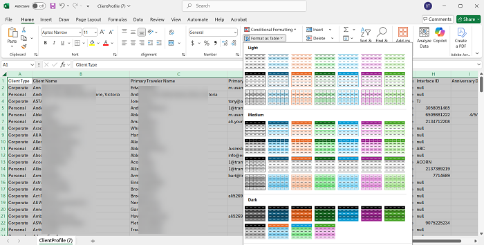 Checking Duplicate Profiles in Tres Using Excel – Tres Technologies