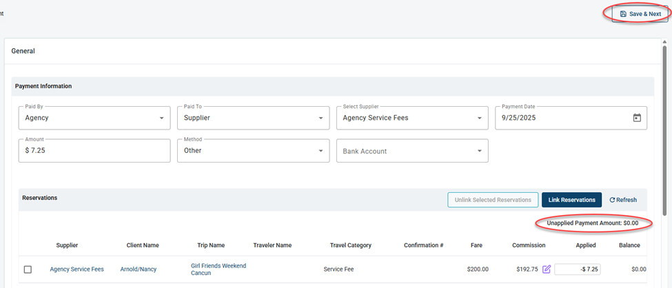 Payment Paid to Agency from Merchant Processor (not Payrix) – Tres ...