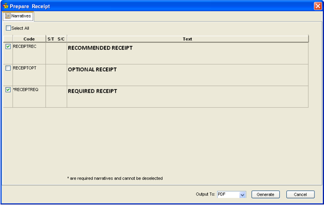 Prefix/Suffix and Narratives – Tres Technologies