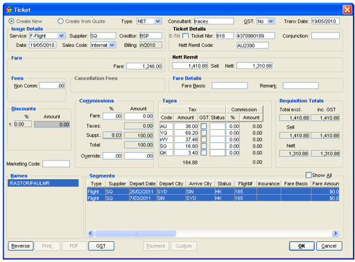 Net Remit Tickets – Tres Technologies