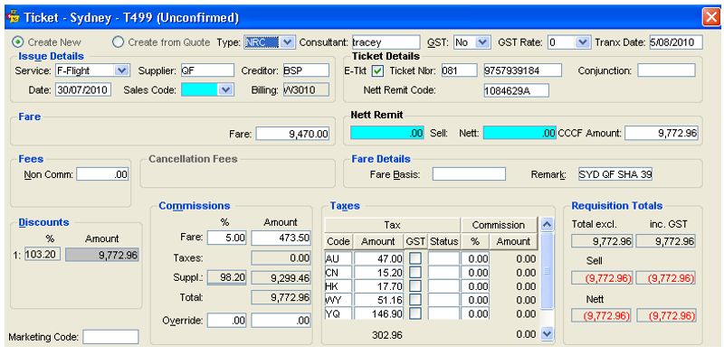 Net Remit Tickets – Tres Technologies
