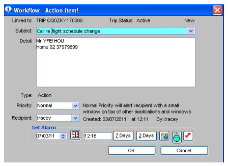 Opening and Creating Action Items in MyCCT – Tres Technologies
