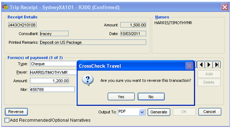 Receipts – Tres Technologies