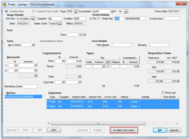 Flight and Non-Flight related EMD integration to CCTE – Tres Technologies
