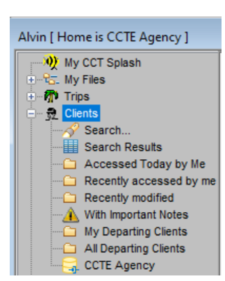 Opening & Creating Client Files – Tres Technologies