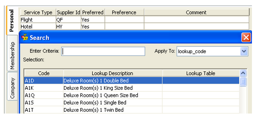 Preference Tab – Tres Technologies