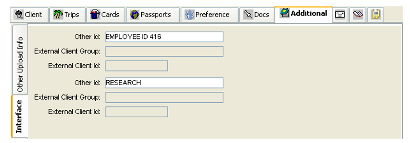 Additional & ICE Details Tab – Tres Technologies
