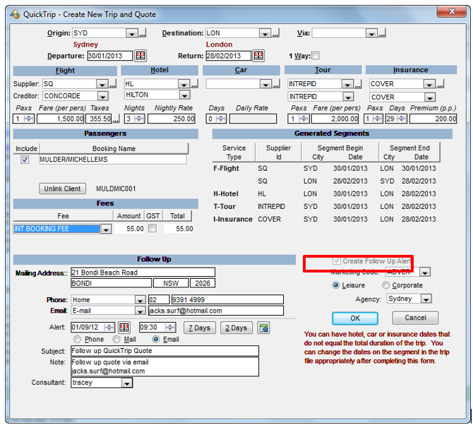 Trip Status Ratio – Tres Technologies