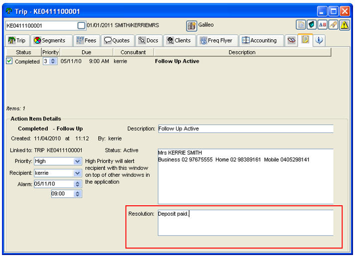 Trip Status Ratio – Tres Technologies